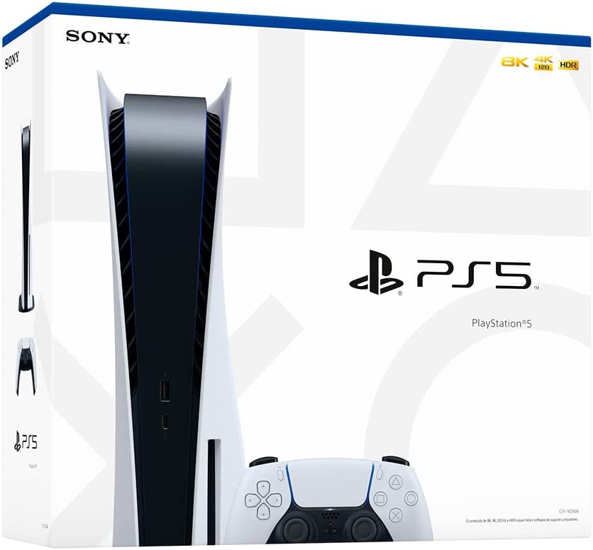 CONSOLE PLAYSTATION 5 - PS5 - NOVO - DS Games Atibaia