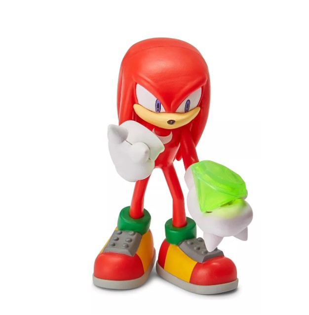 BONECO KNUCKLES THE HEDGEHOG - ACTION FIGURE MONTÁVEL 10 CM - DS Games ...