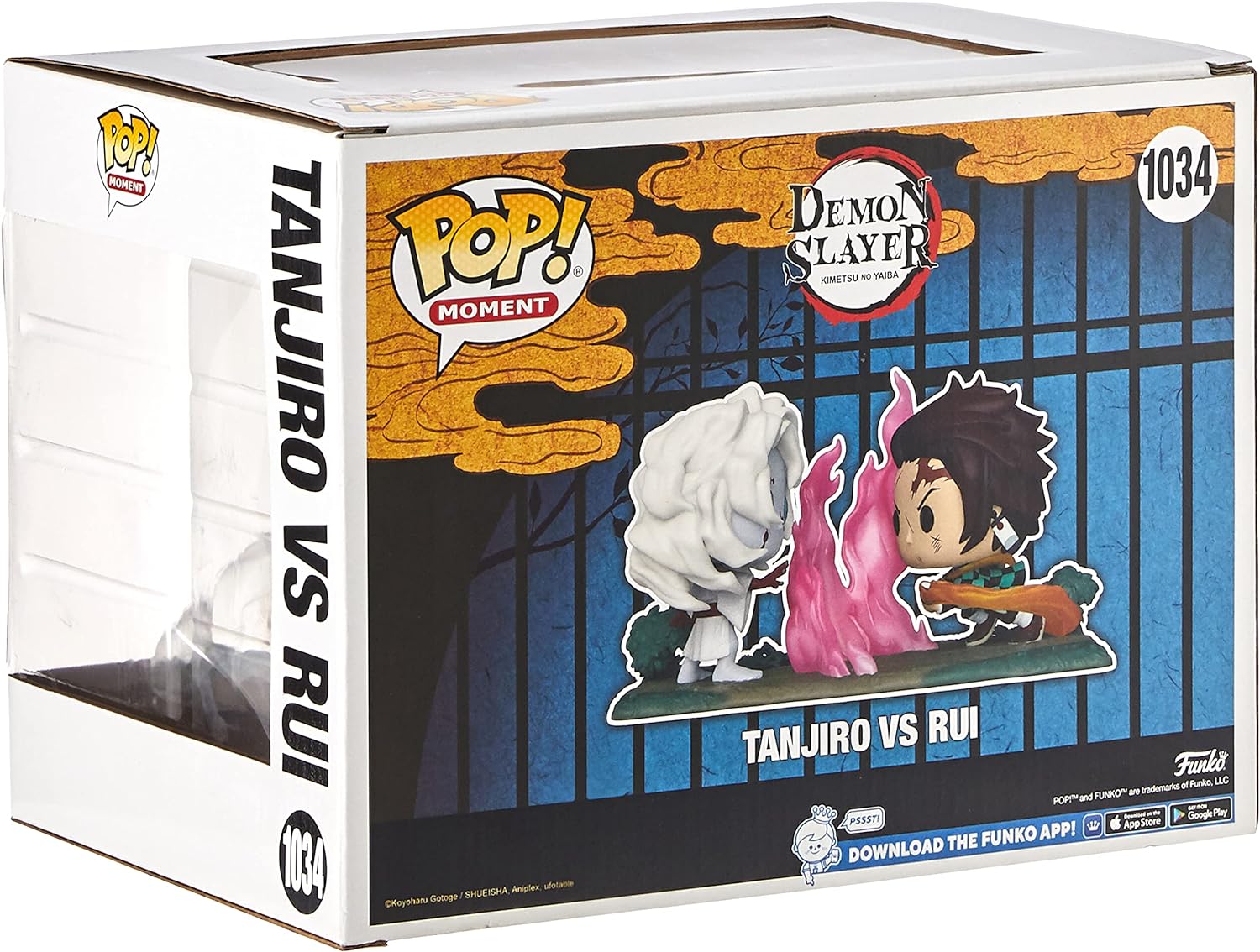FUNKO POP - DEMON SLAYER - TANJIRO VS. RUI - DS Games Atibaia