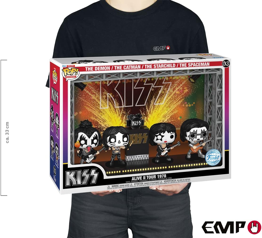FUNKO POP - KISS PACK 4 - ALIVE II 1978 - 03 - DS Games Atibaia
