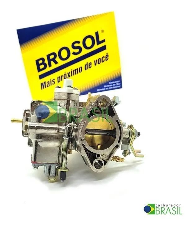 Carburador Novo Original Brosol Solex H 40 DEIS Jeep Rural F75 Motor ...