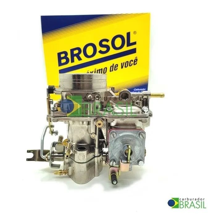 Carburador Novo Original Brosol Solex H 40 DEIS Jeep Rural F75 Motor ...