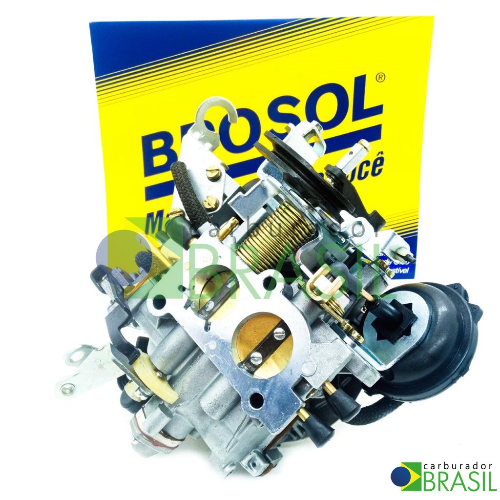 Carburador Novo Original Brosol 2E 1.8 Gasolina VW Gol GT GTS Santana ...