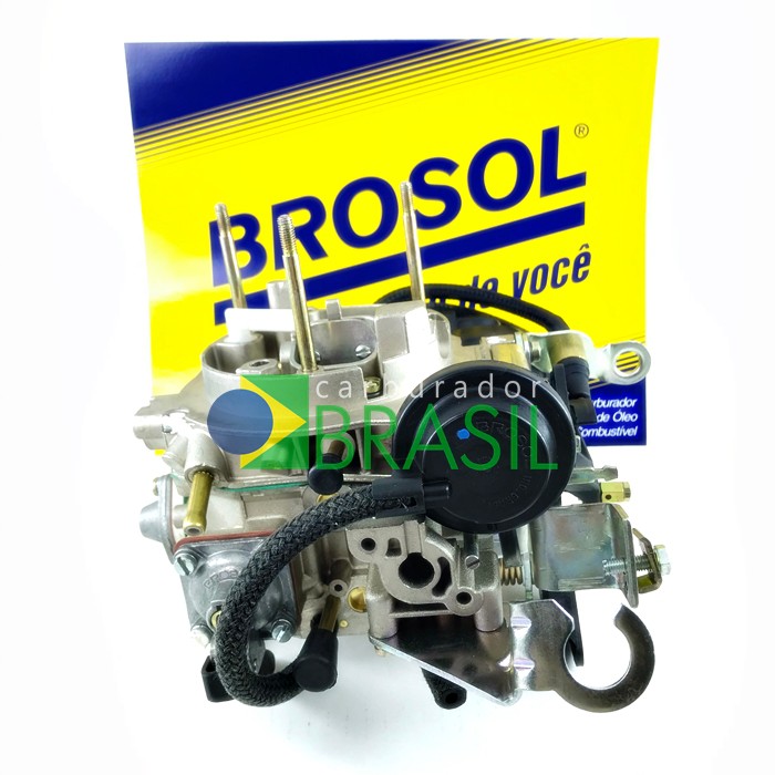 carburador brosol 2E 1.8 álcool motor AP - CARBURADOR BRASIL