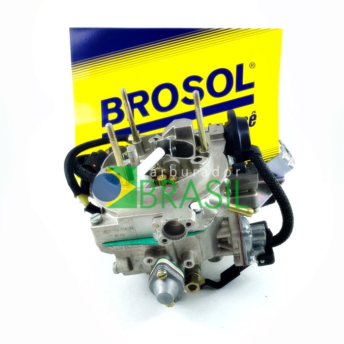 carburador brosol 2E 1.8 álcool motor AP - CARBURADOR BRASIL