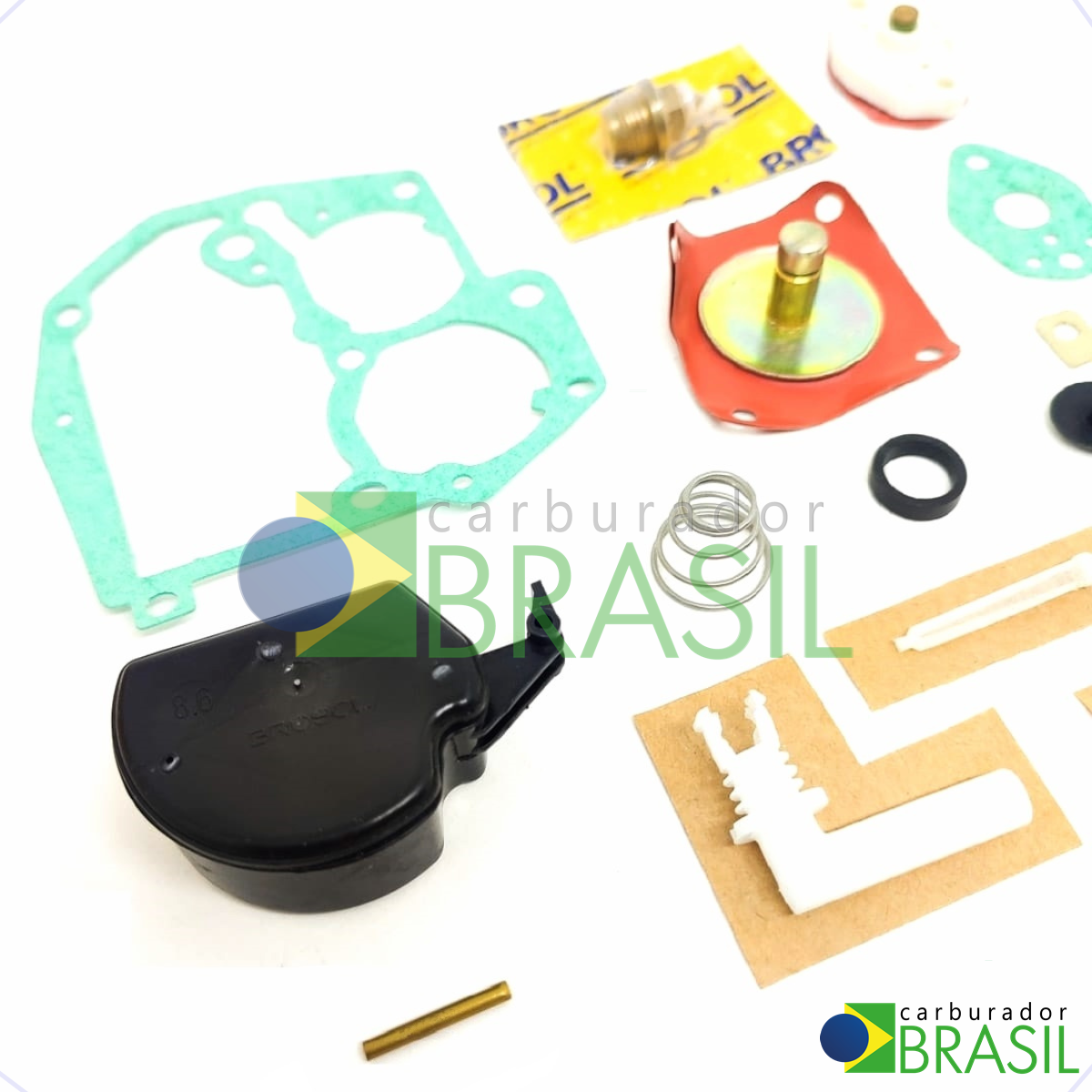 Kit Reparos Original Brosol para Carburador Solex 3E Ford - CARBURADOR ...