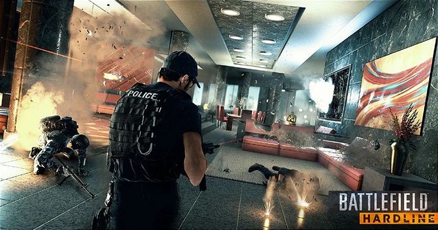 Battlefield Hardline Ps4 e Ps5 Mídia Digital - Rafa Gamer