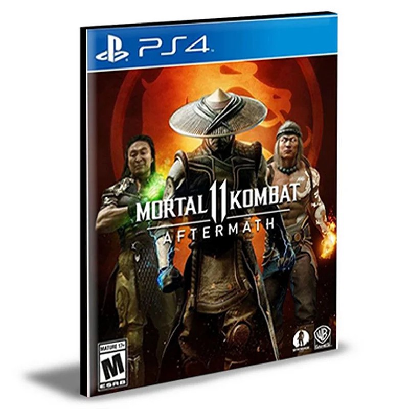 DLC Mortal Kombat 11 Aftermath Expansion PS4 MÍDIA DIGITAL - Rafa Gamer