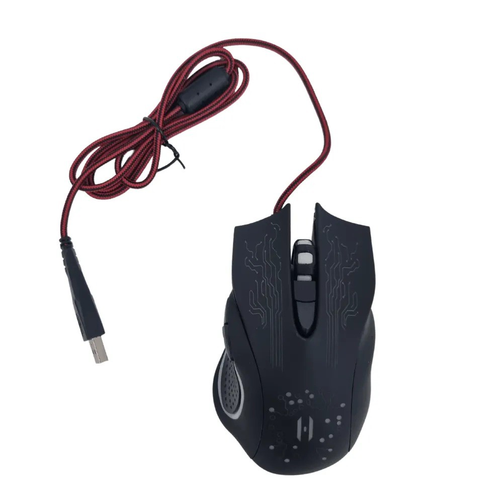 Mouse Gamer c/ Fio Usb e Led RGB - LEHMOX X9 - Tecnofy Acessórios