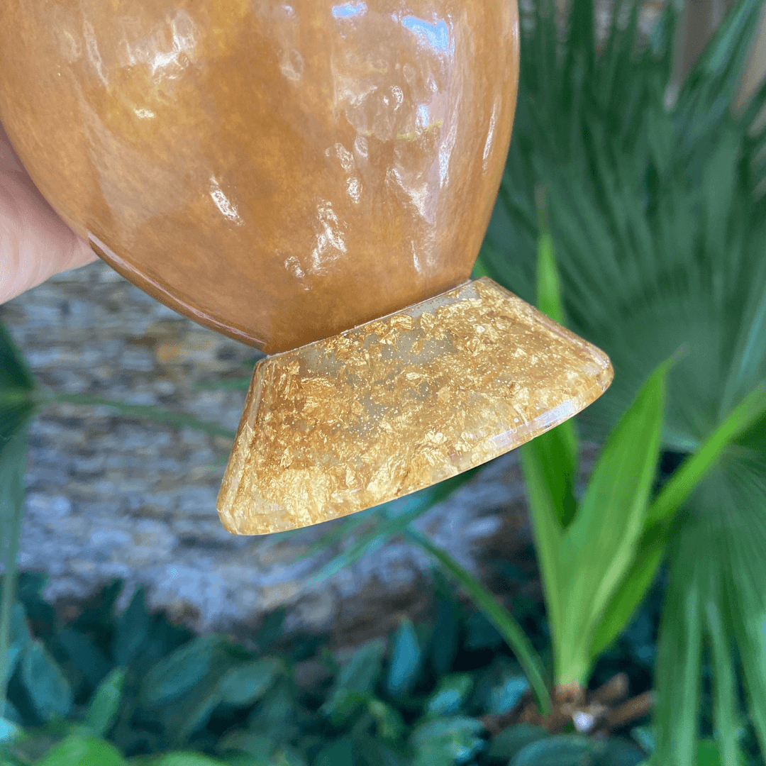 Cuia Baronesa Personalizada + Bomba Mil Furos Banhada - Porongo ...