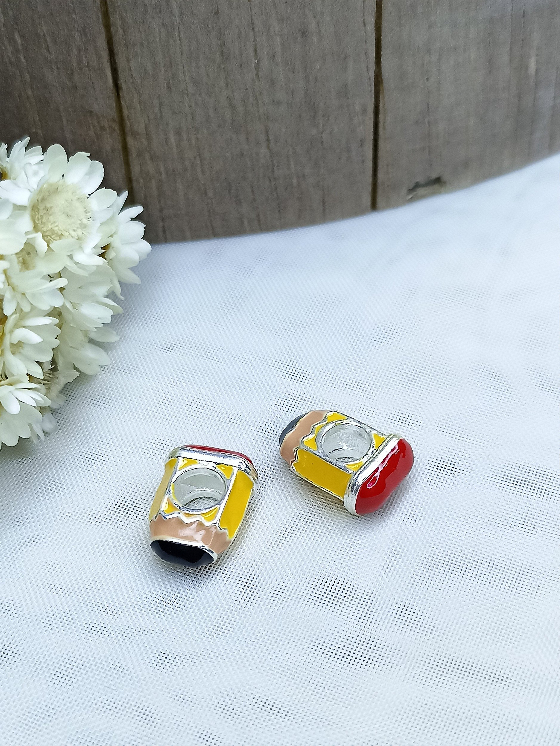 Berloque Lápis - Prata 925 - PD387-1825 - PRATA 925