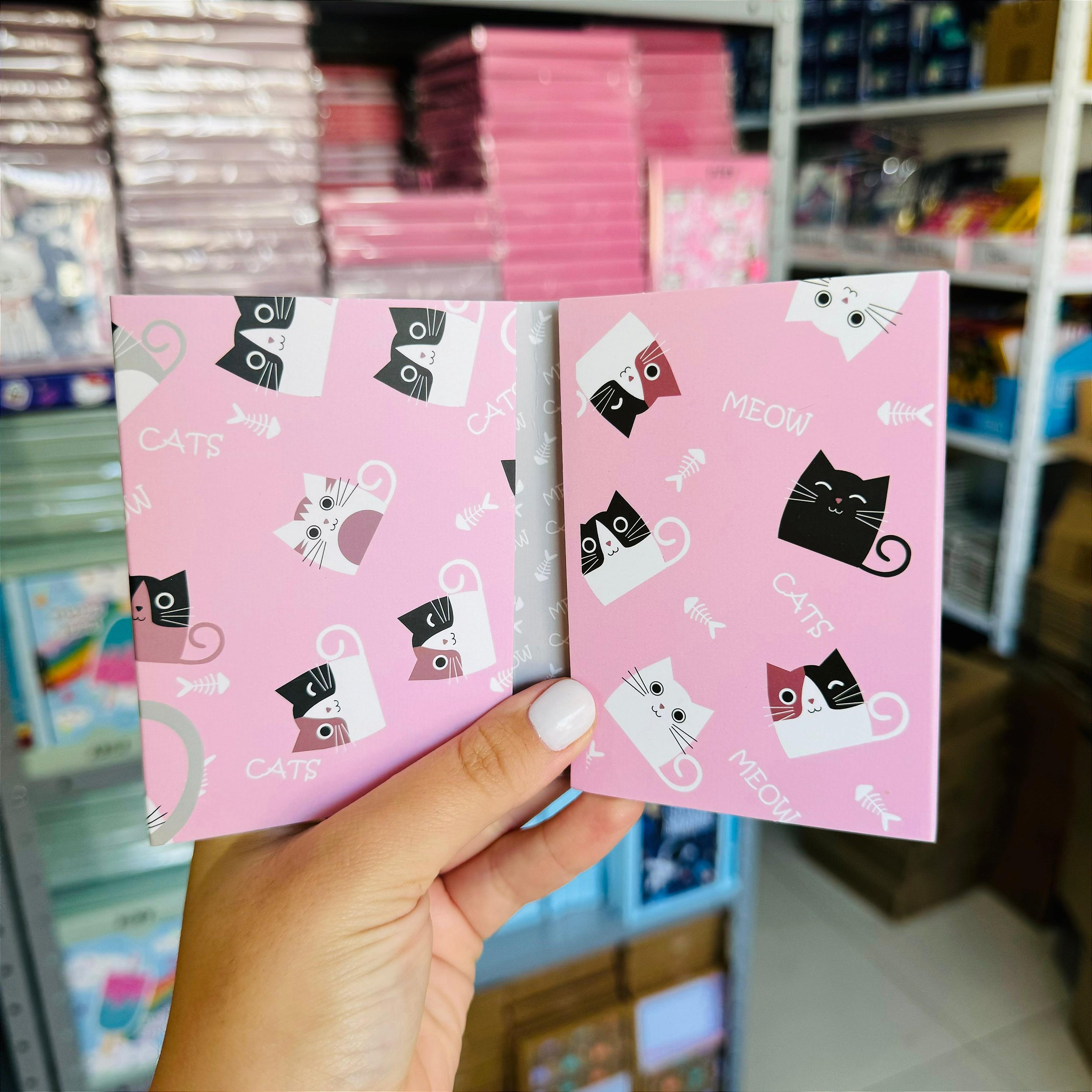 Bloco adesivo CAT FF7022 - FOFY - Atacado Mabel