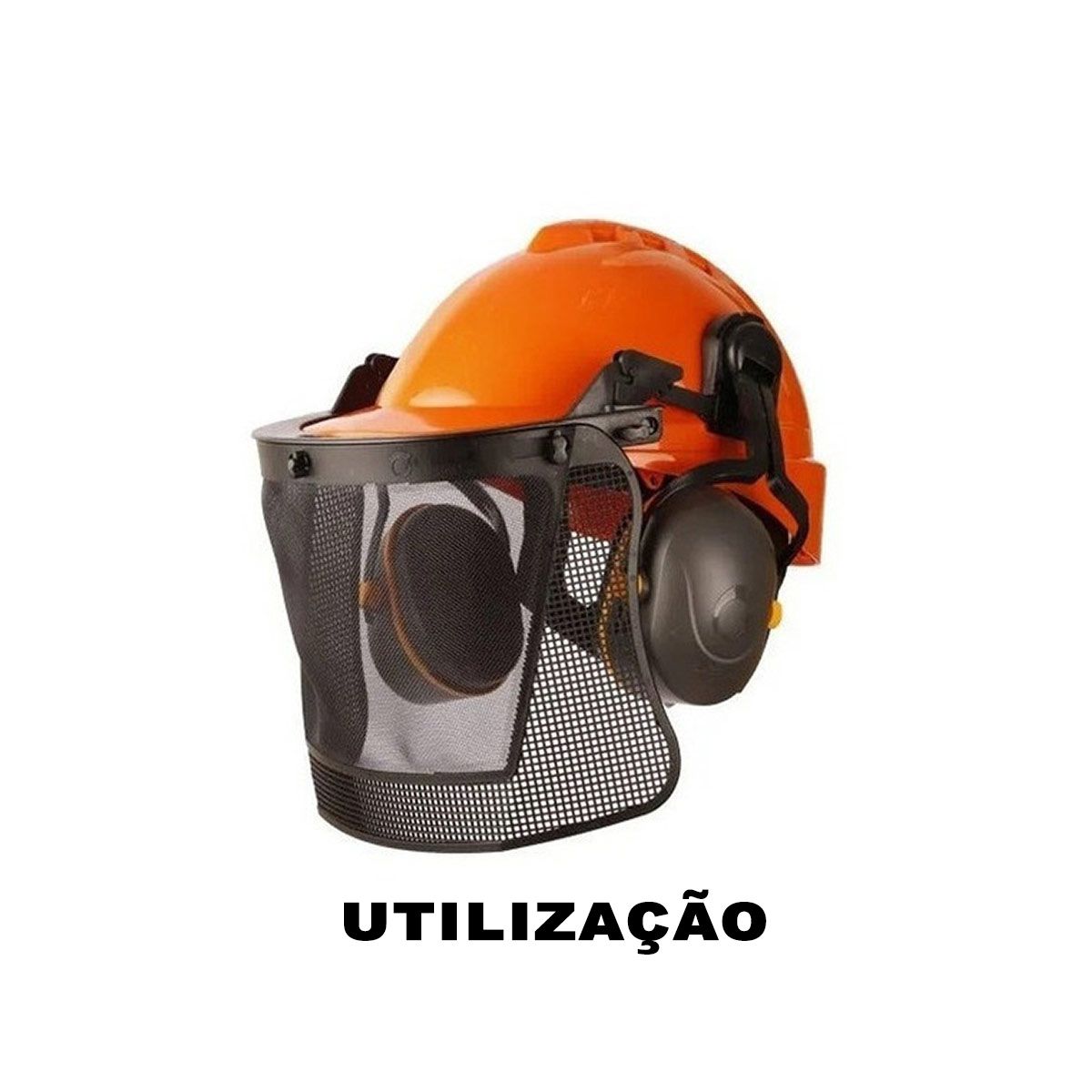 Mascara Plastica 8×14 Para Capacete Florestal Libus - BHZ EPI