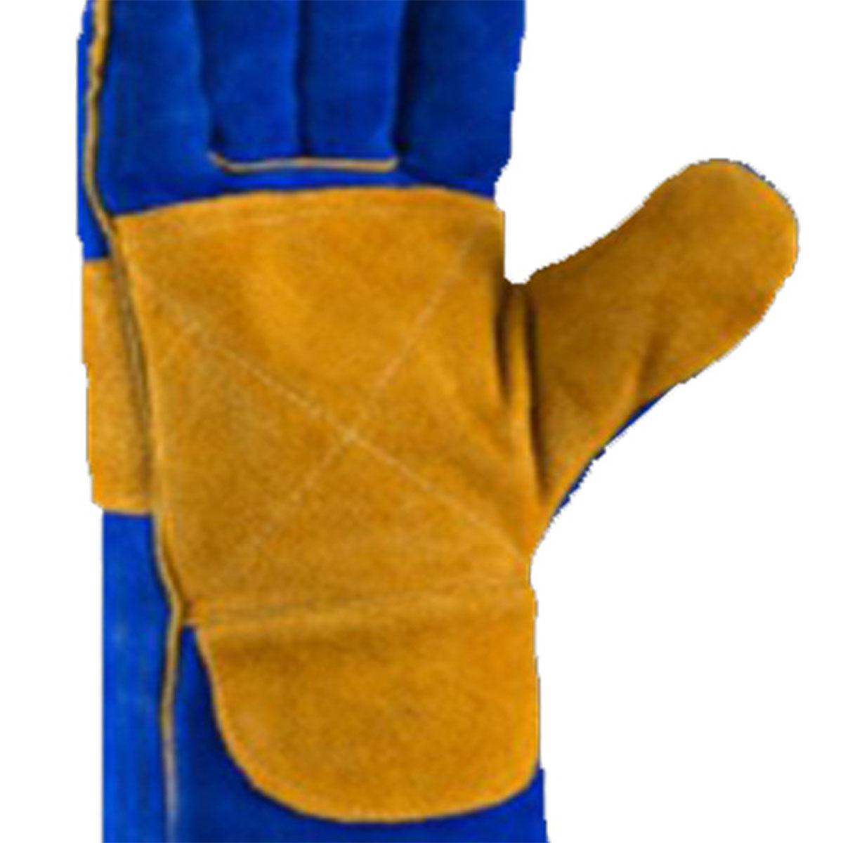 Luva de Raspa Para Solda Alta Temperatura Com Manta Termica e Costur ...
