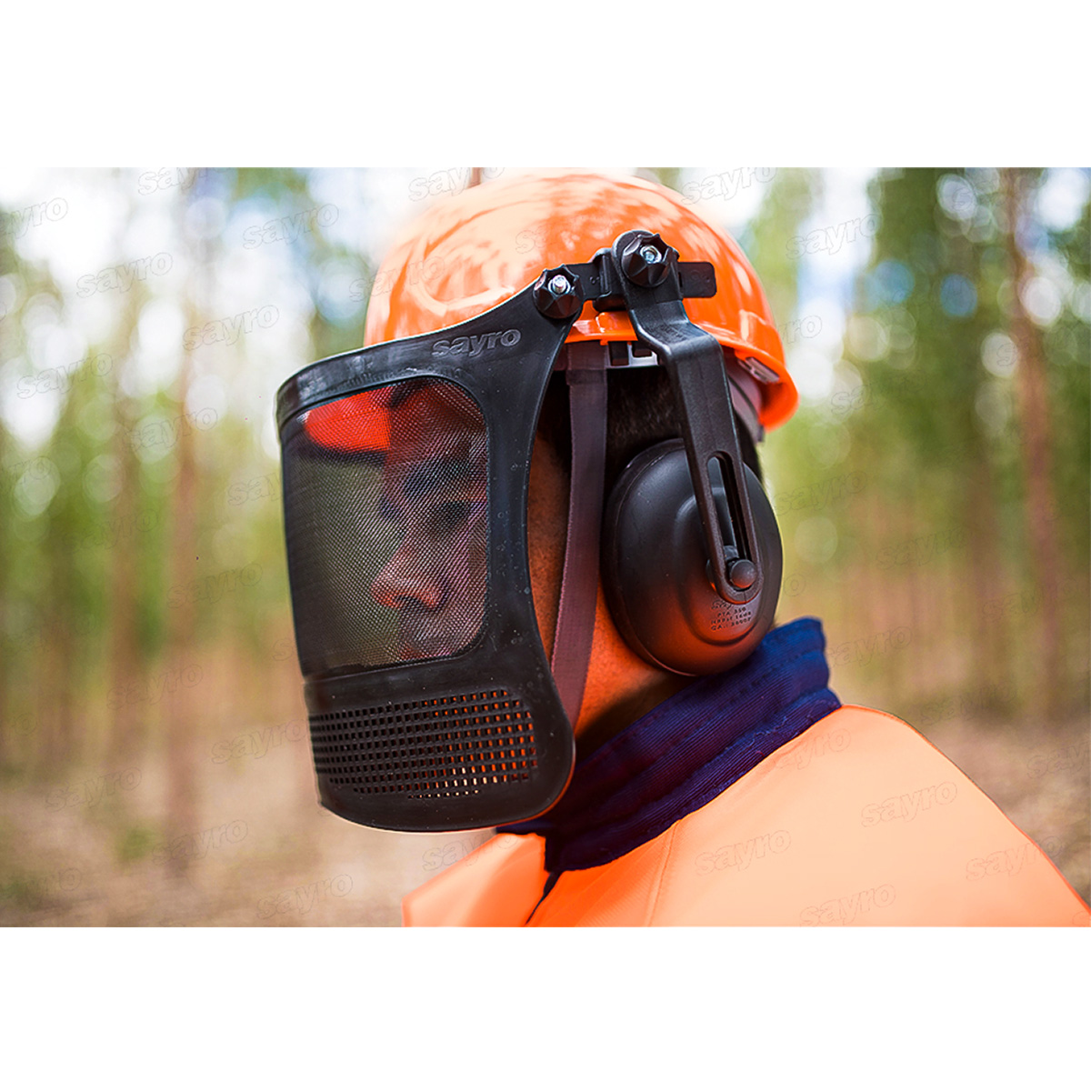 KIT FLORESTAL ( CAPACETE+L350+MALHA+ADAP)SAYRO - BHZ EPI