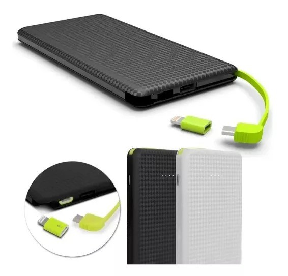 Carregador portátil power bank 5000mah - Arroba Armazém