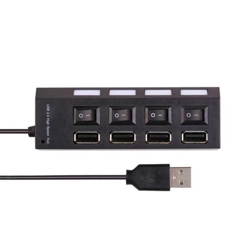 Alfa hub usb 2.0 4 portas régua extensão caneta drive teclado 480mbps ...