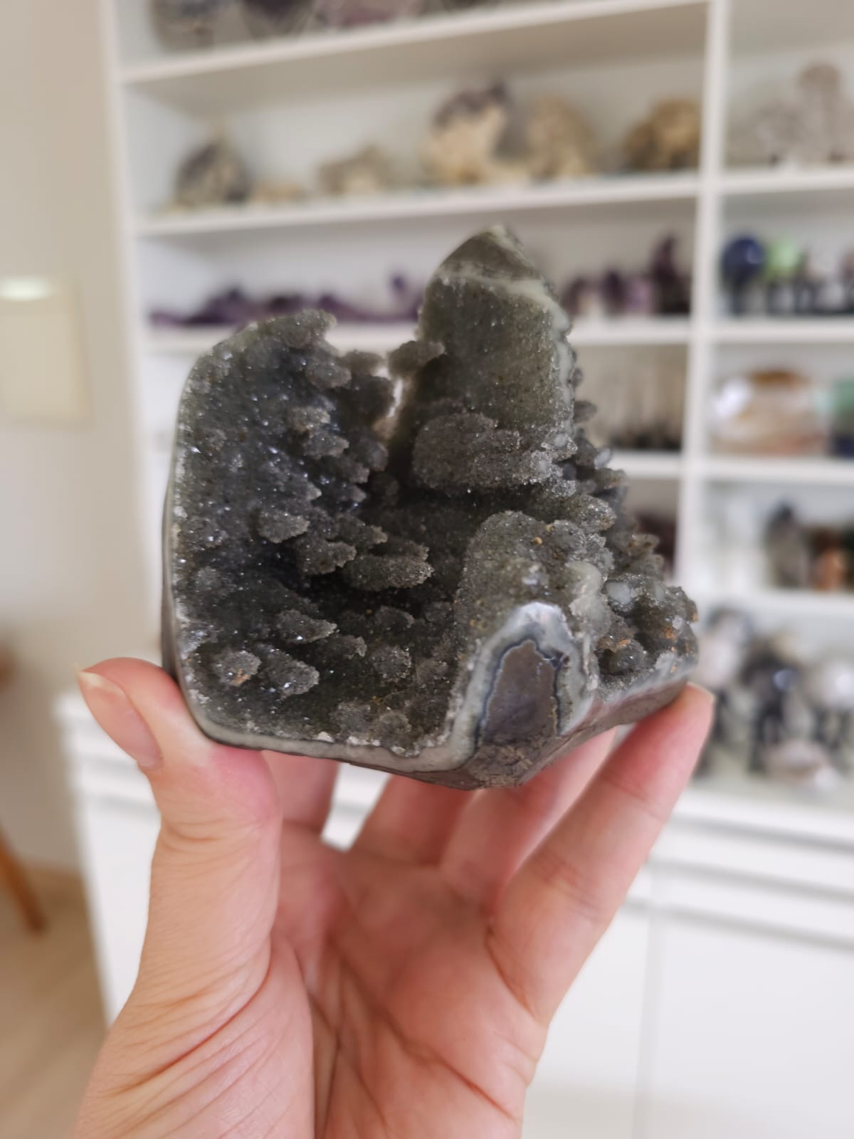 Estalactite / Estalagmite Cristais de Quartzo - Chantrea Pedras