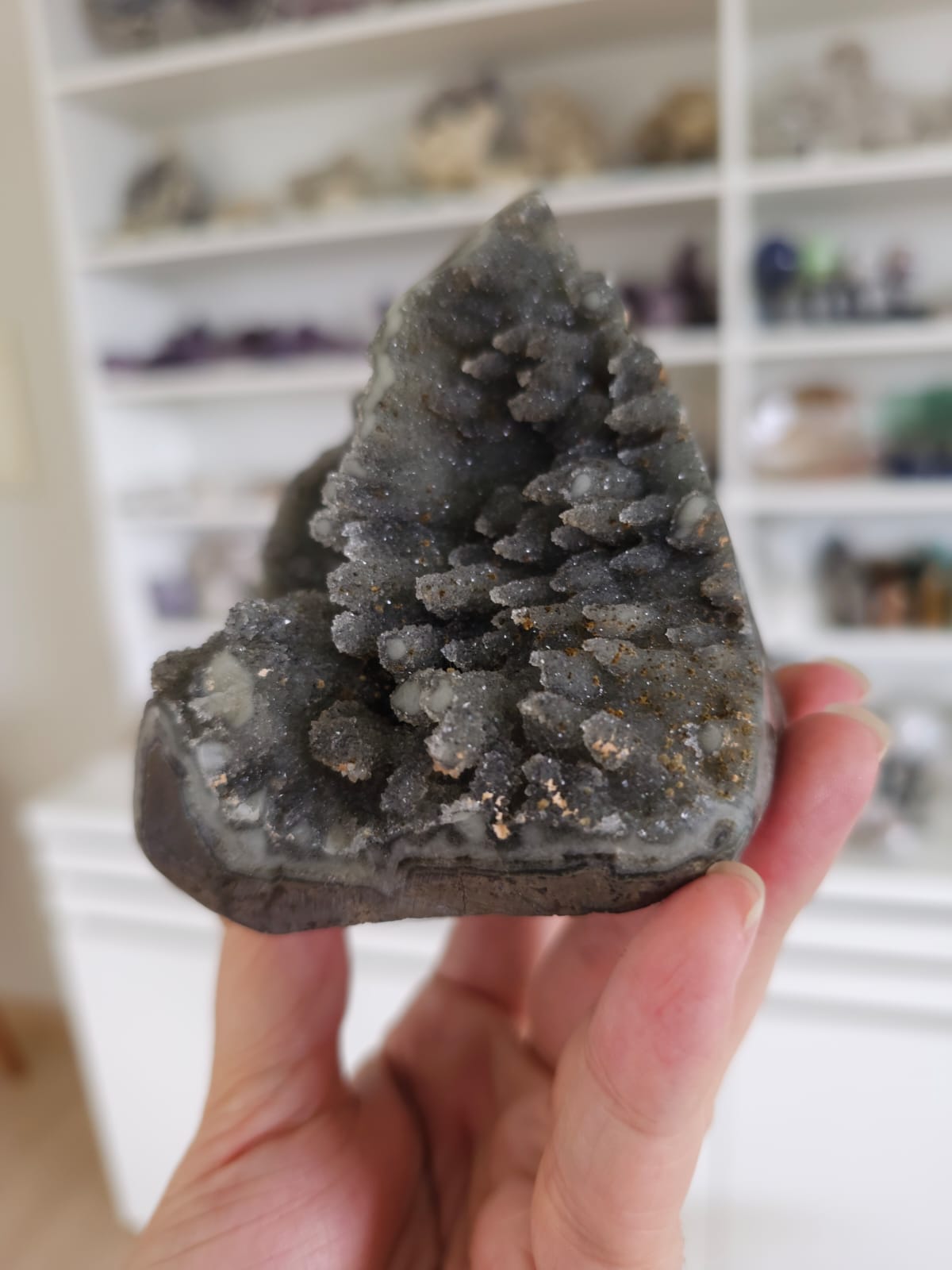 Estalactite / Estalagmite Cristais de Quartzo - Chantrea Pedras