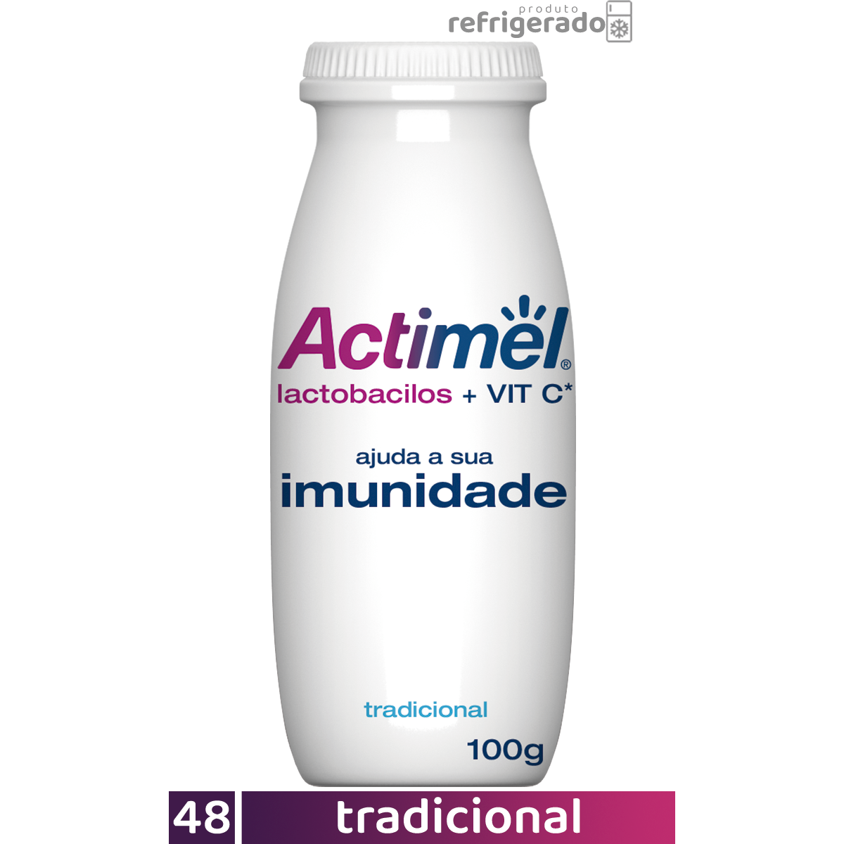 Actimel 600g X6 Tradicional (caixa 8 unidades) - Frete grátis ...