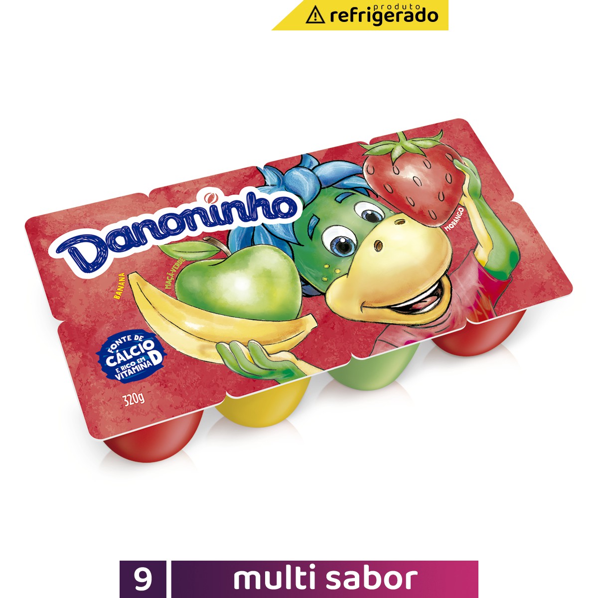 18 Danoninho Petit Suisse 320g X8 Sabores Variados (CAIXA) - Frete ...