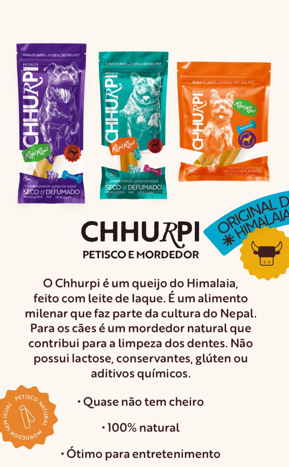 Mordedor Queijo do Himalaia Chhurpi - Raw Raw - Empopets - pet shop ...