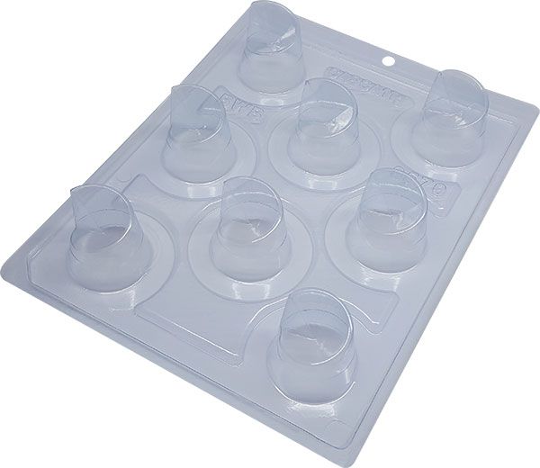 Bombom Chanfrado Grande Forma Bwb Com Silicone 3 Partes 25G Cod-9570 ...
