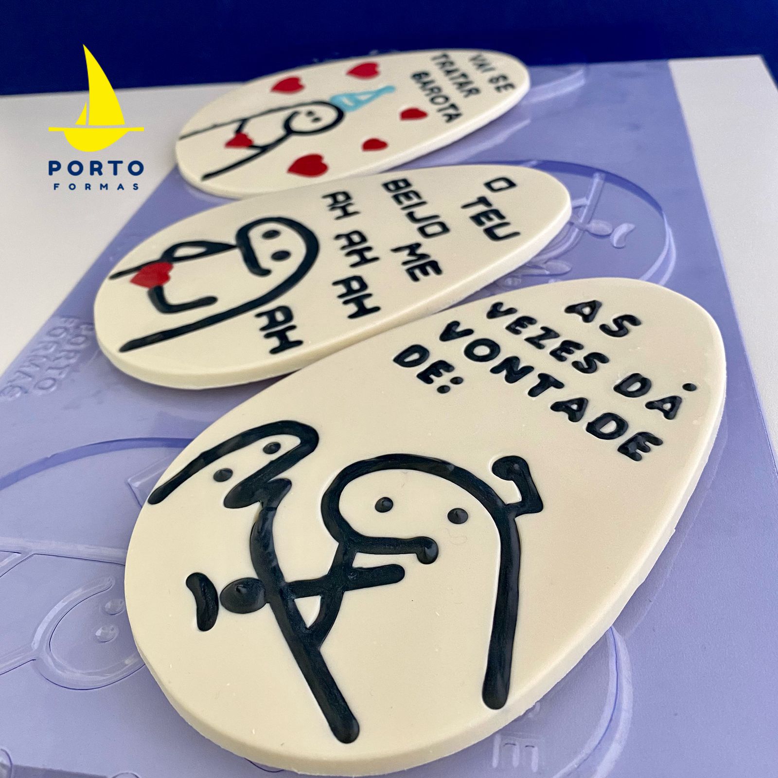 Forma De Modelagem Acetato Porto Ovo Flork Meme 500g P890 - Chocobraz ...