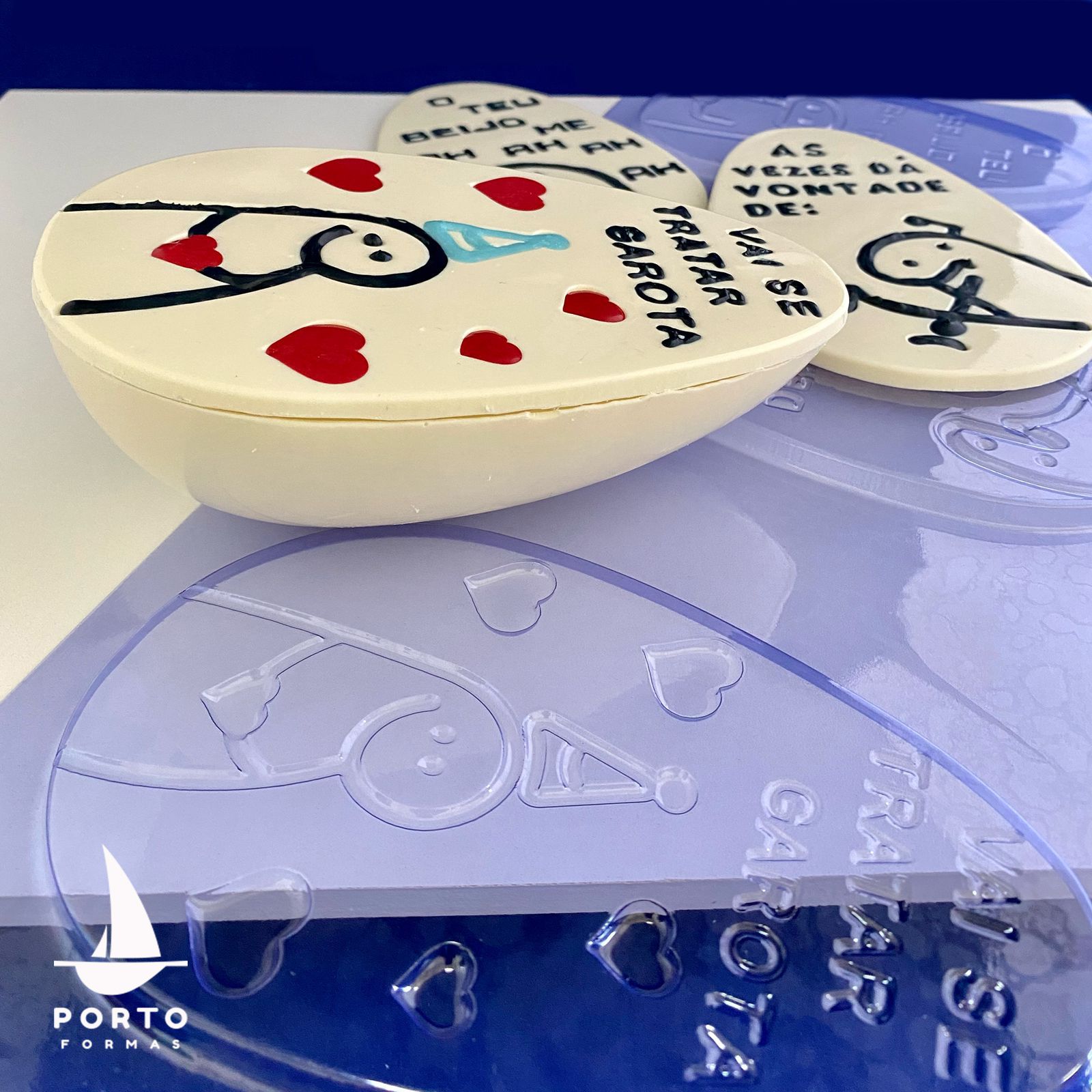 Forma De Modelagem Acetato Porto Ovo Flork Meme 500g P890 - Chocobraz ...