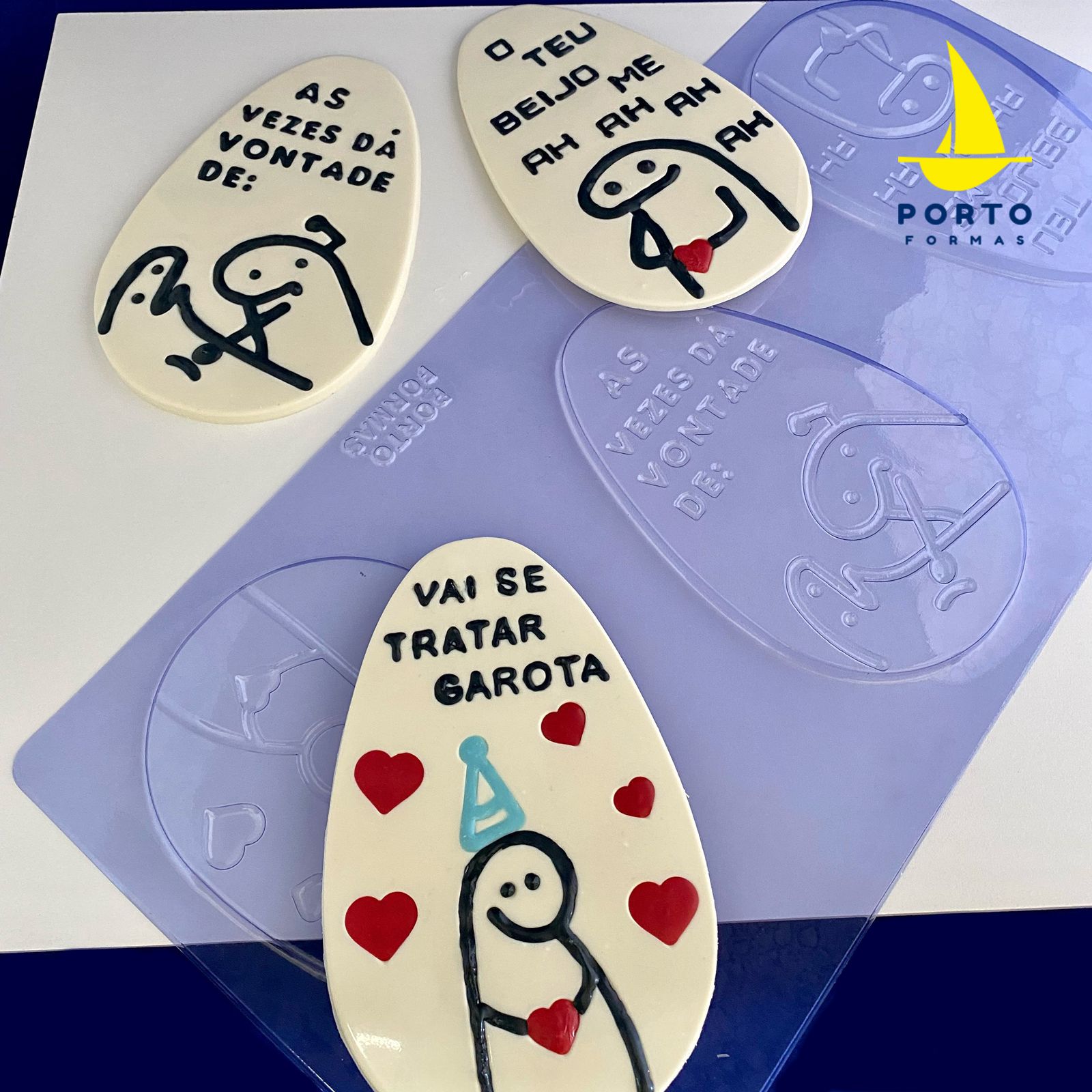 Forma De Modelagem Acetato Porto Ovo Flork Meme 500g P890 - Chocobraz ...