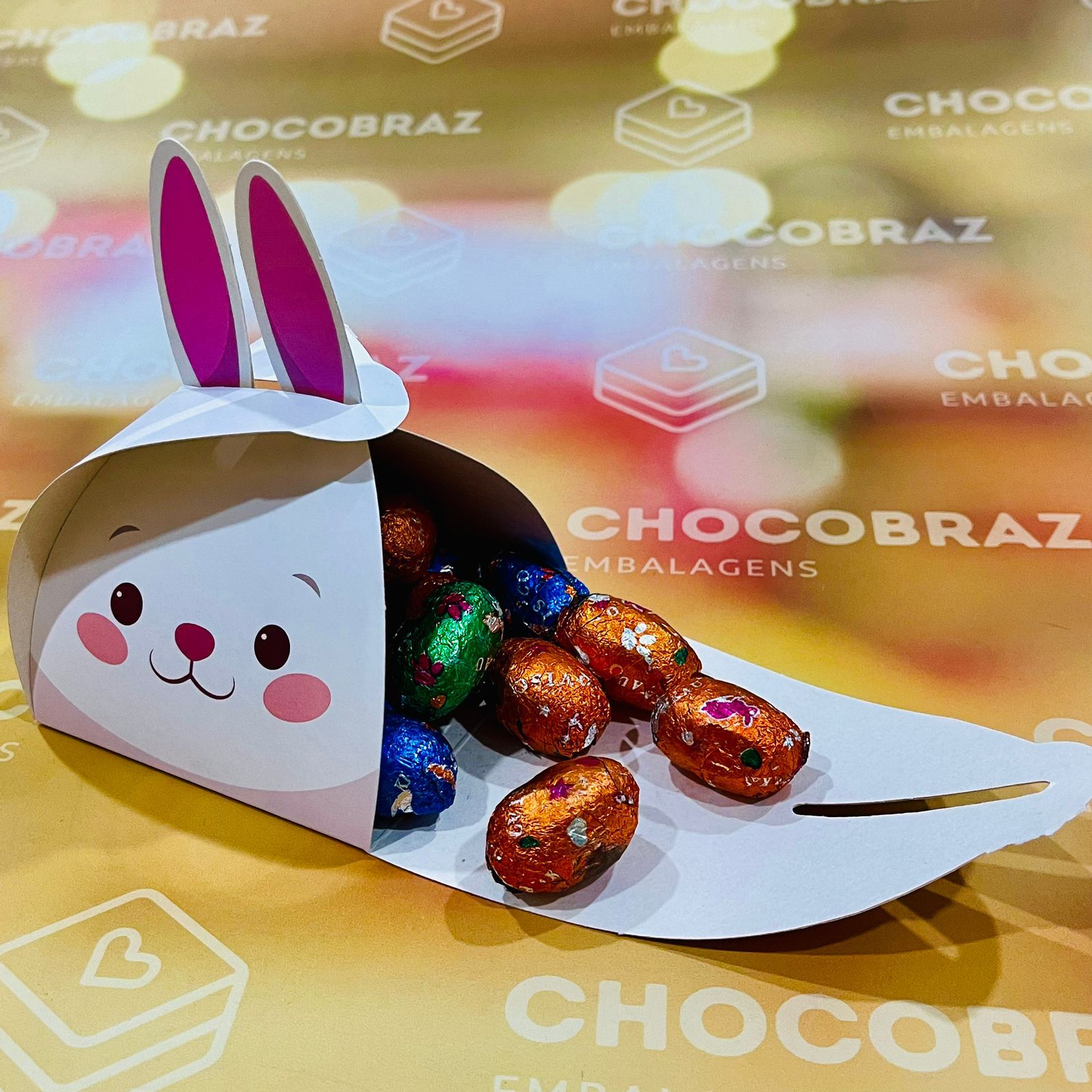 10 Caixa Maletinha Valise (4 Doces) Páscoa Colorida ID4752 (Páscoa ...