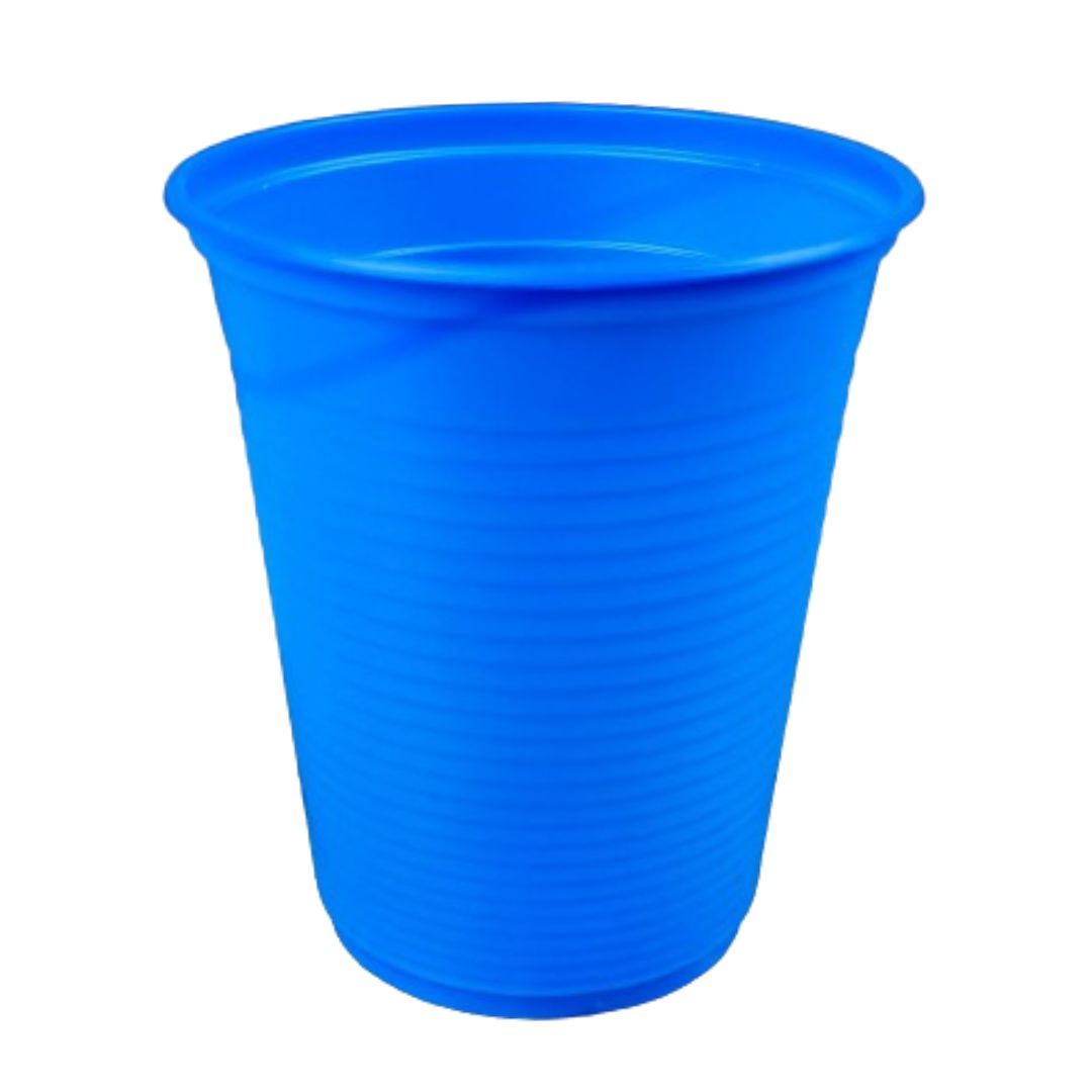 50 Copos Descartáveis P/ Festa 200 ml AZUL (Louri Festas) - Chocobraz ...