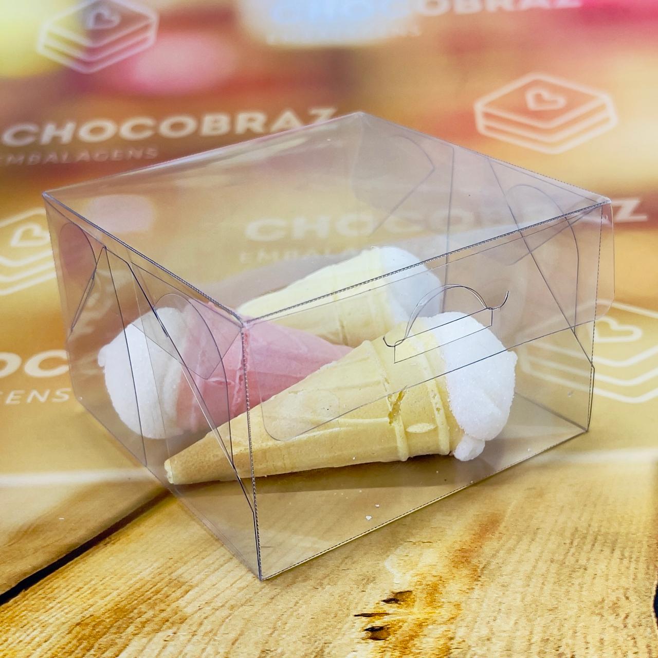 10 CAIXA CRISTAL ACETATO 8X8X5 ID5282 (IDEIA) ESSENCIAL - Chocobraz ...