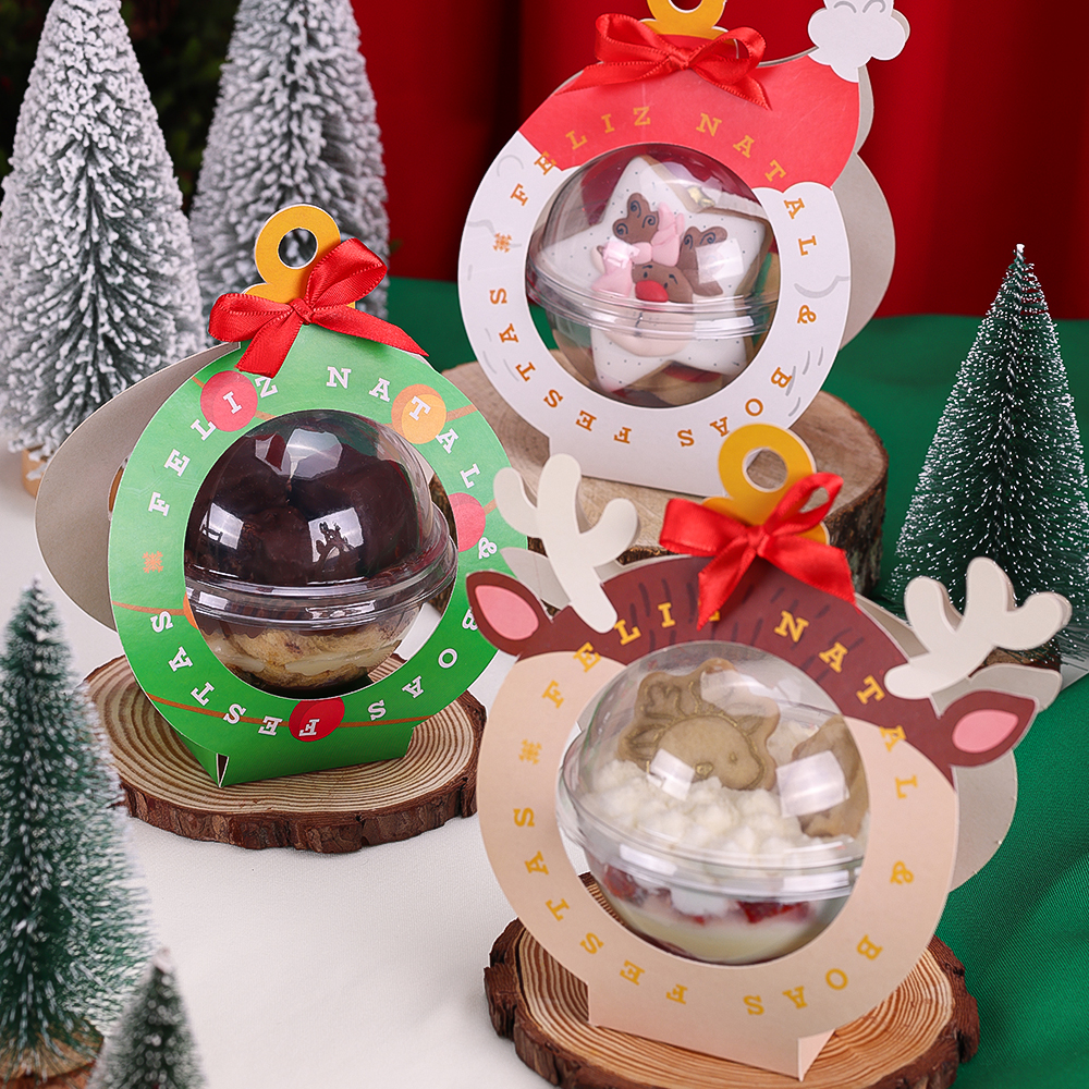 10 Embalagem Lembrancinha bolinha 4479 Rena (JANGO NATAL 2024 ...