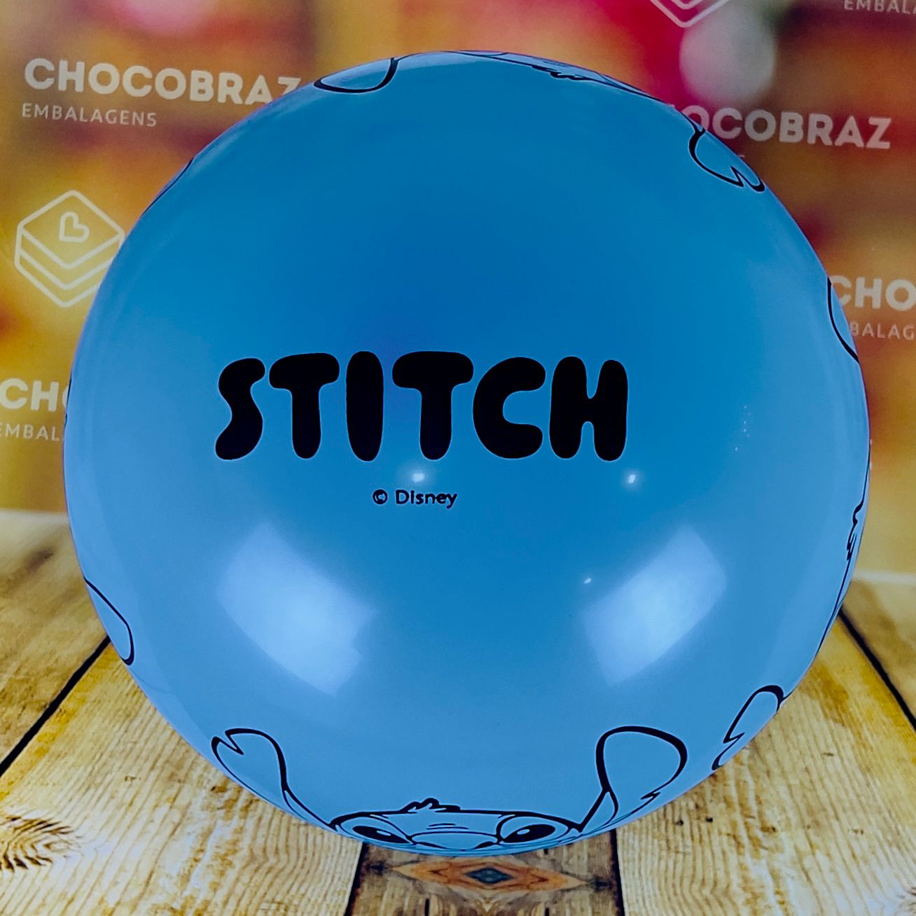 25 BALÃO BEXIGA FESTA STITCH LILO n°9 FESTCOLOR - Chocobraz Embalagens