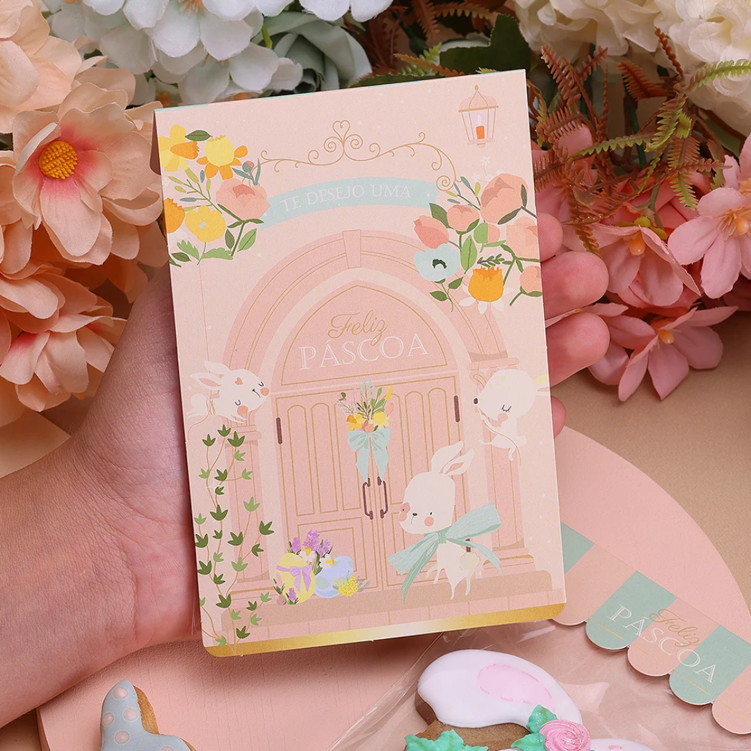 20 EMBALAGEM SOLAPA PARA BISCOITO PÁSCOA DELICADEZA 4741 ( PASCOA JANGO ...