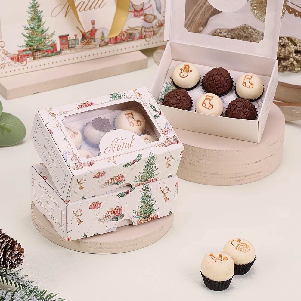 10 CAIXA PARA 6 DOCES NATAL CANDURA 5077 ( JANGO NATAL 2025 ...