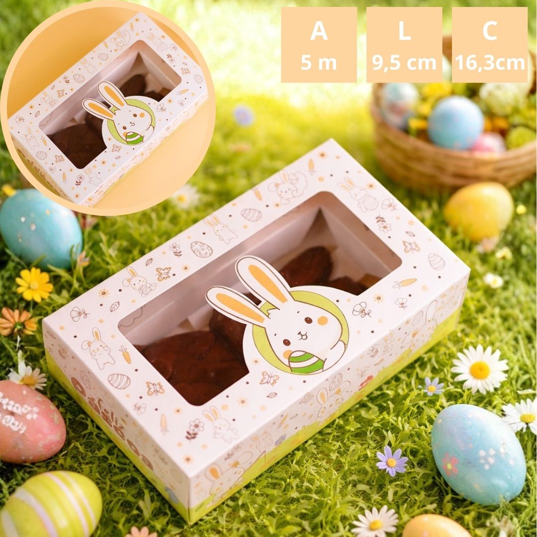 10 CAIXA P/ 3 MINI OVOS 50G OU CENOURA DE CHOCOLATE - PASCOA COLORIR ...