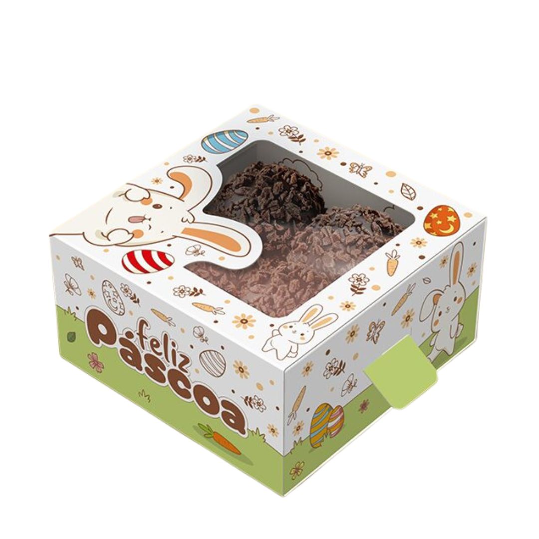 10 CAIXA 4 DOCES PÁSCOA C/ VISOR GAVETA - PASCOA COLORIR 5876 ( IDEIA ...