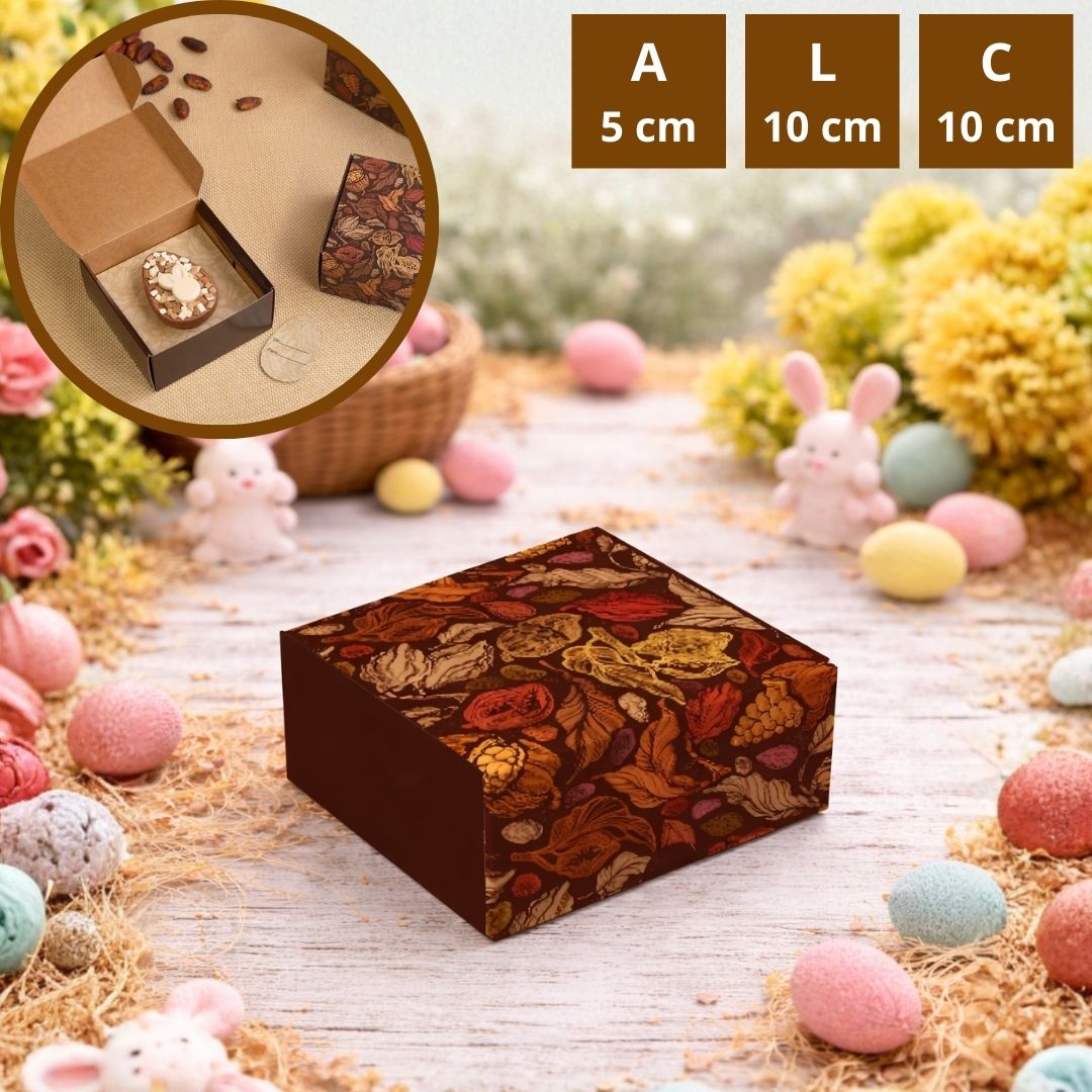 10 CAIXA MINI OVO PÁSCOA 50G/80G - PURO CACAU 5792 ( IDEIA PÁSCOA 2026 ...