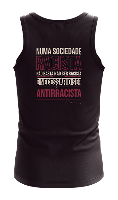 Regata de Corrida / Angela Davis / Unissex / Cor Marrom - De Preto Pra ...