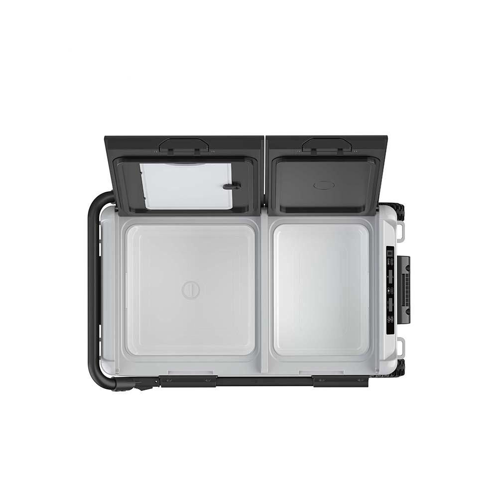 Geladeira e Freezer Portátil Automotiva 40 Litros Quadrivolt Duplo ...