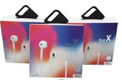 FONE DE OUVIDO TIPO LIGHTNING EARX KAPBOM KA-X7 EAR X - CSIinformática