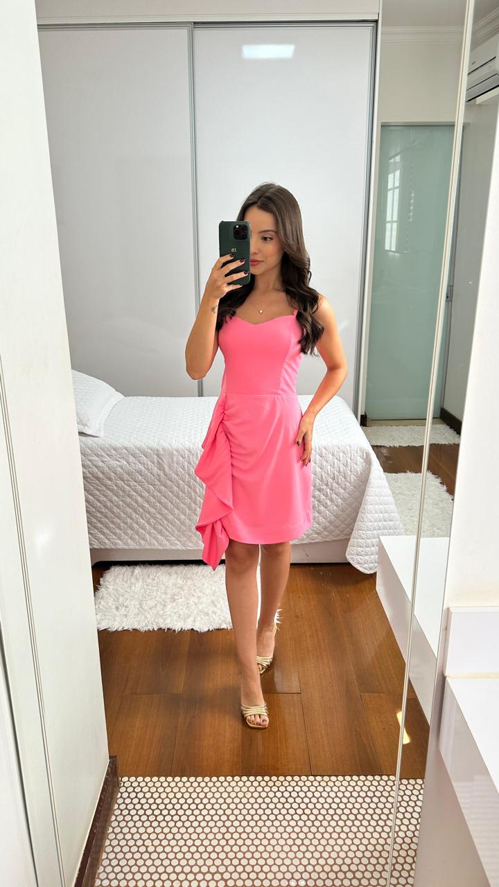 Vestido Nane Rosa - Augusta Store - moda feminina