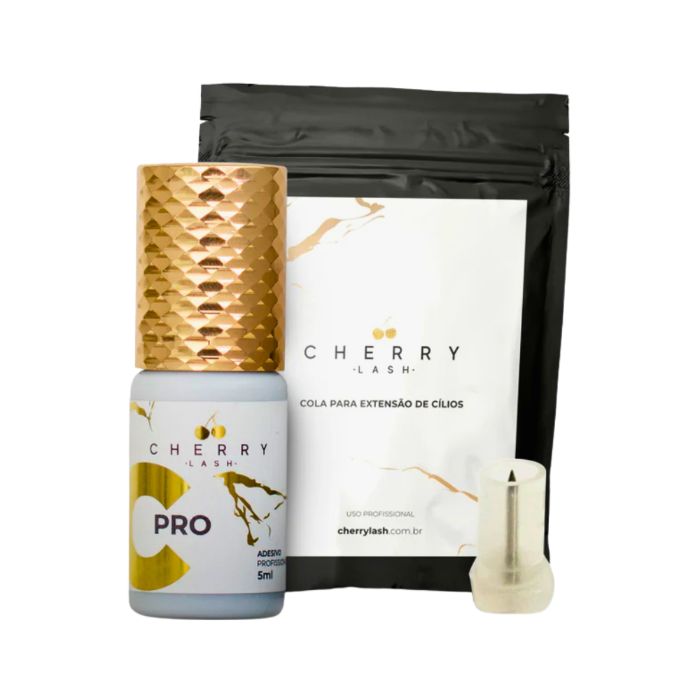 Cola Cherry Pro C para Extensão de Cílios 5ml (IT) - LariShop - A sua Loja de Cílios 😉