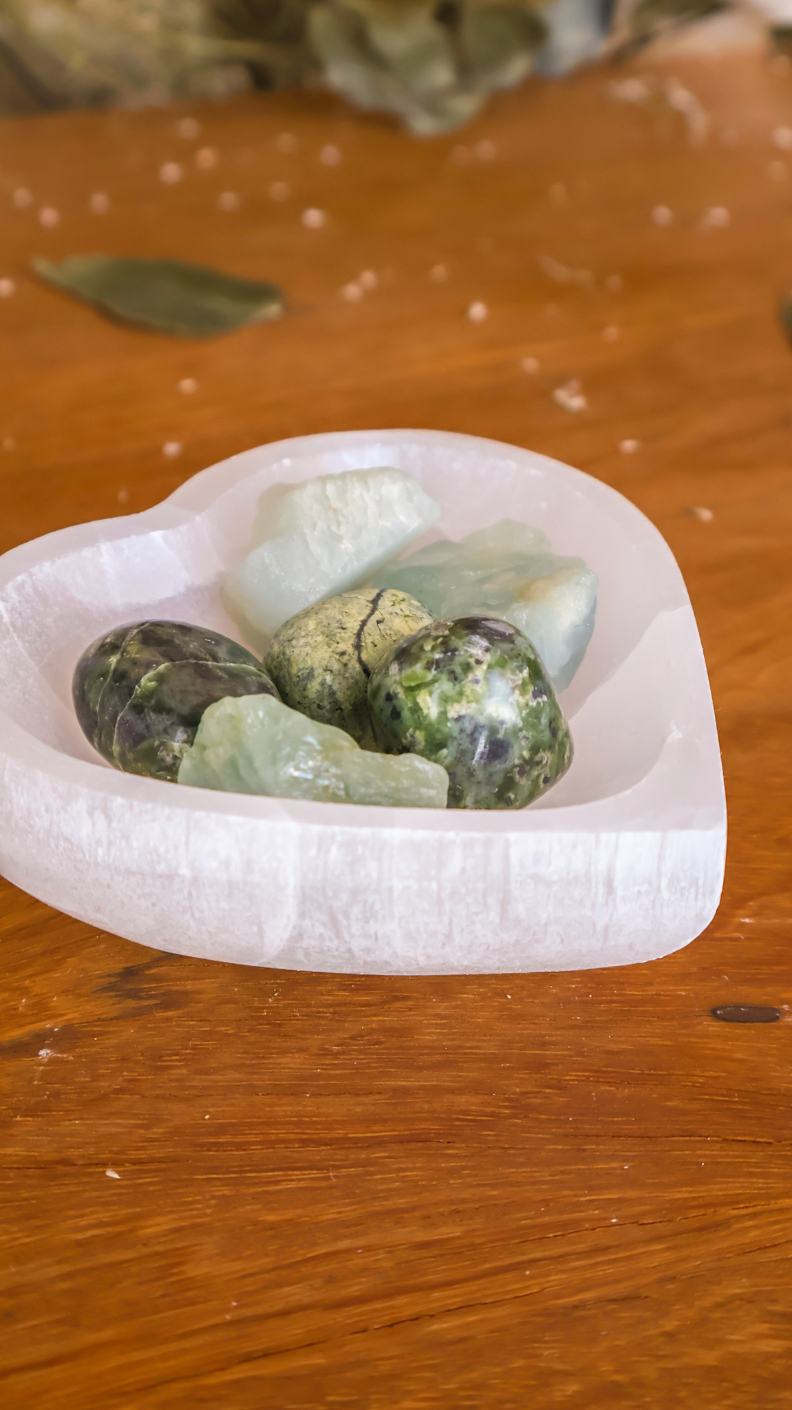 Bowl de Selenita - Coração - Gabi Rubi Store