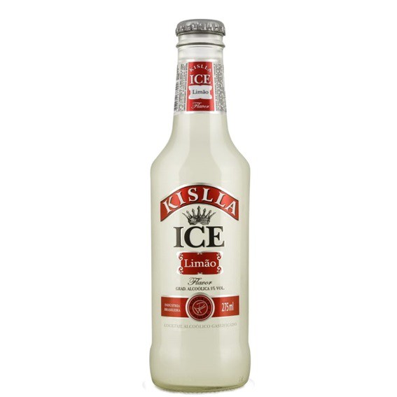Vodka Kislla Ice Limão Long Neck 275ml - Shisha Tabacaria Vodka Kislla Ice Limão Long Neck 275ml - Shisha Tabacaria