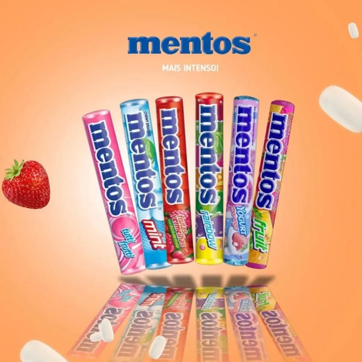 Mentos Drops Tubo com 16 unidades - Multipreços - Confeitaria e Artigos ...