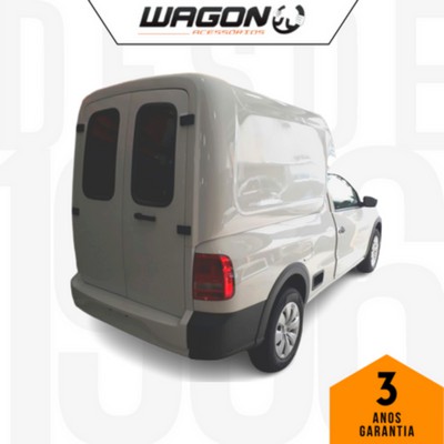 Capota de Fibra Bau Volkswagen Saveiro 2010-2023 - Wagon Capotas ...