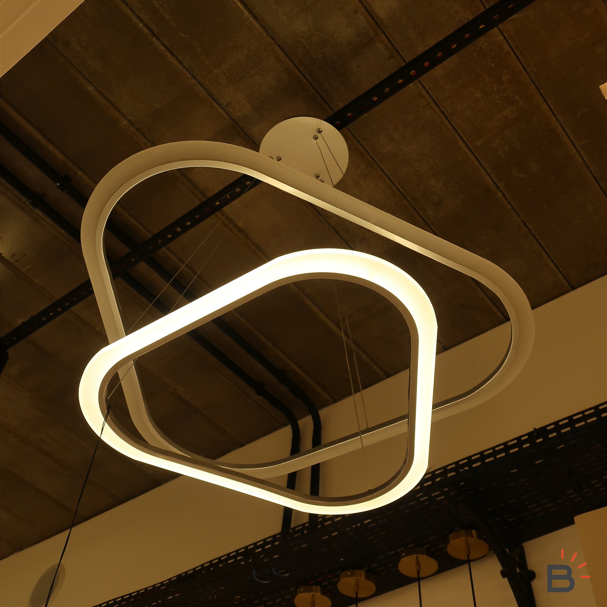 Pendente Nuvola Triangular Duplo Moderno 66W | BC001 - O Melhor ...